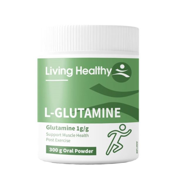 Living Healthy Pro-Fit L-Glutamine 300 g Oral Powder - Living Healthy